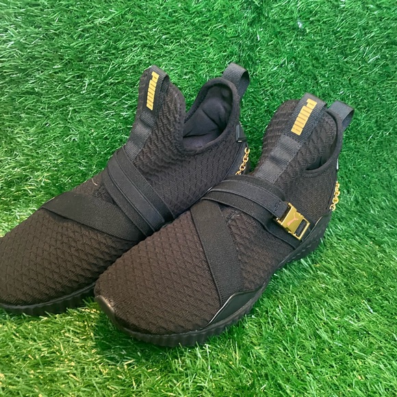 Puma | Shoes | Puma Defy Mid Blackgold | Poshmark